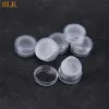 5 ml silicone wax containers with clear lids, mixed colors, bulk pack ...