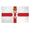 Northern Ireland Flag 59x35 in 150x90 cm 100D Polyester with Two Brass ...