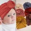 Baby Hat Headband Soft Cotton Knot Turban Cap for Infant Toddler 0-3 ...