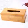 Vintage Bamboo Tissue Box Seat Type Roll Storage Paper Holder for ...