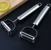 Kitchen Tool Peerlers 2-in-1 Stainless Steel Potato Grater Julienne ...