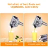 Silver Metal Manual Juicer Fruit Squeezer, Lemon Orange Press ...