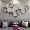 Pink Resin Graphic Vinyl Wall Decoration for Living Room Sofa ...