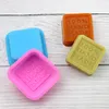 100% Handmade Square Silicone Soap Molds FDA-Certified Silicone Rubber ...