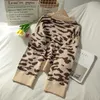 Korobov Streetwear Leopard Harajuku Knit Pullover Korean O Neck Long ...