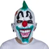 Clown Face Full-Face PVC Party Mask for Adults Men Multi-Color ...