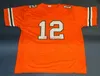 Custom Jim Kelly Jersey Orange Stitched Any Name Number - Cheap Mit ...