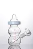 2022 Hookahs New Baby Bottle Bong Oil Rigs Water Pipe Glass Feeder ...