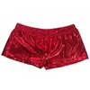 Metallic Boxer Satin Boxer Briefs For Men Shiny Trunks With Contoured ...