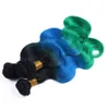 Virgin Remy Brazilian Body Wave Ombre Colored Human Hair 10-30 Inch ...