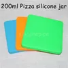 200ml Silicone Wax Container Square Nonstick Pizza Jar for Oil Wax ...