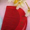 Wedding Supplies Red Heart Shaped Comb Romantic Marriage Room Soulmate ...
