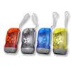 3 LED Flashlights Rechargeable Hand Crank Dynamo Torch Waterproof ...