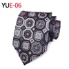 8cm Silk Tie For Men, Retro British Style Paisley Jacquard Necktie ...