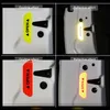 Car Door Reflective Warning Stickers 4 Pack Safety Decals For Exterior ...