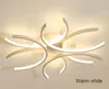 Modern LED Kitchen Ceiling Lights Aluminum Wave White Ceiling Light ...