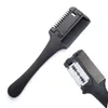 Hair Thinning Comb with Razor Blades - DIY Hair Cutting Tool & Trimmer ...