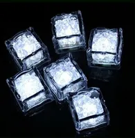 Multicolored LED Party Lights For Bars Clubs Weddings Glowing Ice Cubes ...
