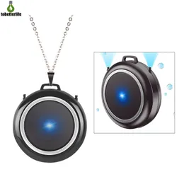 Wearable Mini Air Purifier Necklace Personal Negative Ion Air Freshener Portable USB Rechargeable Necklace Air Cleaner for Adults Kids