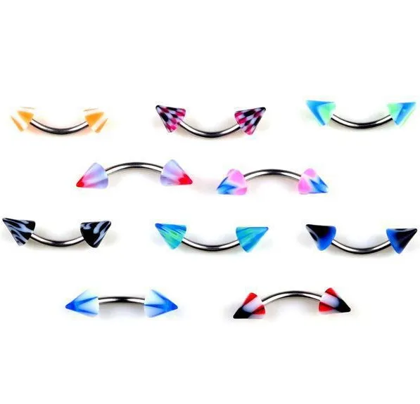 DHgate.com:160pcs/set Body Piercing Assorted Mix Lot Kit, 14G 16G Ball ...