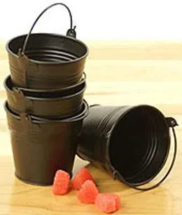 DHL ! Colors Mini Tin Pails Wedding Favors, Mini Bucket Favors,Tin ...
