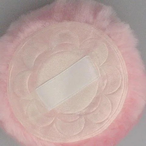 DHgate.com:Single-Sided Luxurious Plush Pink Powder Puff for Smooth ...