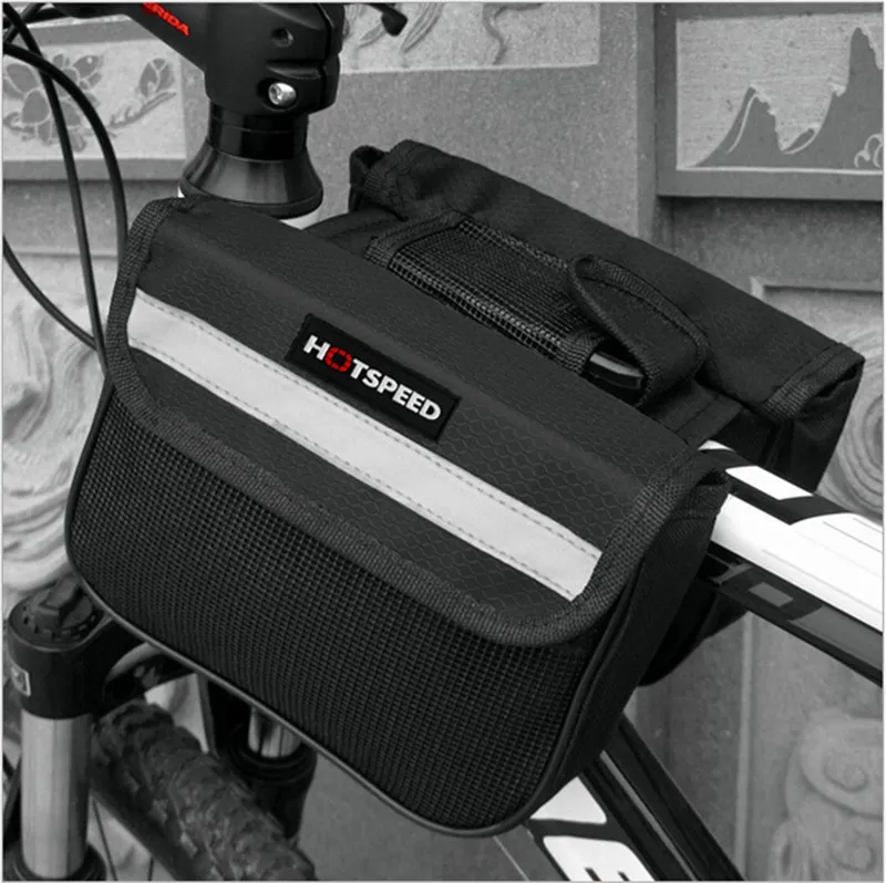 DHgate.com:Top-Frame Bicycle Pannier Bag - Double Pouch Holder for ...