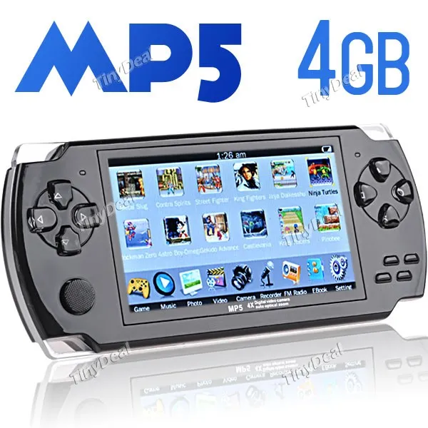 4 8GB 4.2 TFT LCD MP5 Player/ Game Console From Tinydeals, $30.16 ...