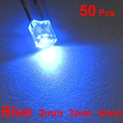DHgate.com:2x3x4mm Blue Light Beads for Jewelry Making, Long-Lasting ...