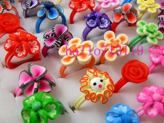 Mix Flower Girl's Children's Kids Pomellato Ring Birthday Party Gift ...