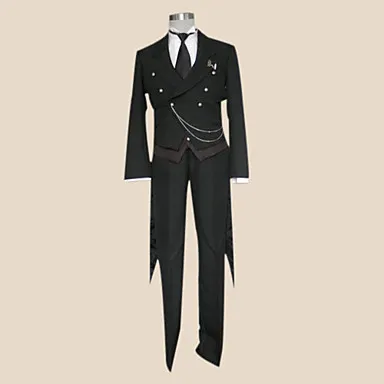 ♦ DHgate Sebastian Michaelis Cosplay: Black Butler Inspired Suit With ...