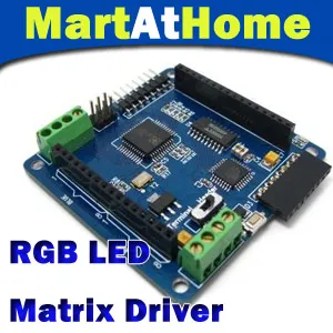 Arduino RGB LED Matrix Driver Platform Colorduino V1.3: Full-Color LED ...