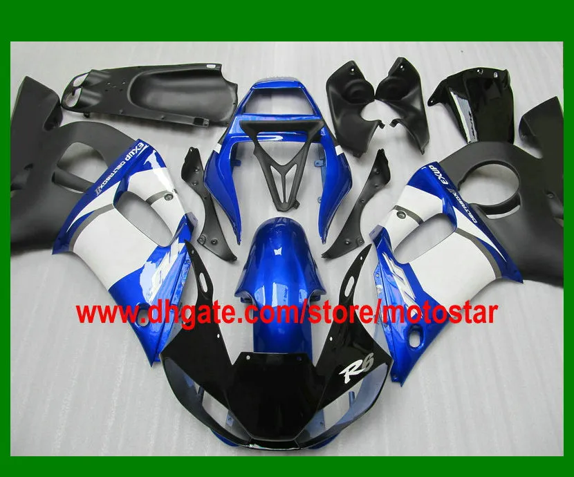 YZF R6 Fairing Kit: Aftermarket ABS Plastic For Yamaha YZFR6 1998 2002 ...