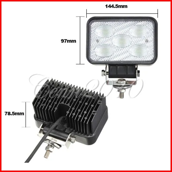 EMS 5.5 50W CREE 5 LED*10W CREE LED Work Light Off Road Truck SUV ATV ...