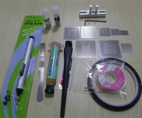 Wholesale 2012 BGA Reball Station Holder Jig +XBOX + 3 PS3 Stencils ...