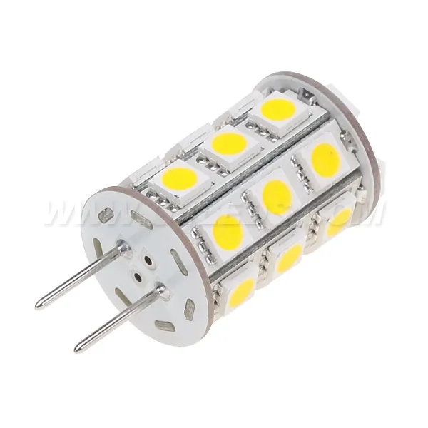 Dimmable LED Corn Boat 12 Volt Led Bulbs 27 SMD 5050 LEDs, 4W, 12V/24V ...