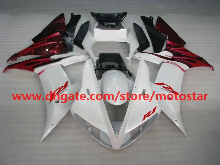 Custom Motorcycle Fairings For YAMAHA 2002 2003 YZF R1 02 03 YZF R1 ...