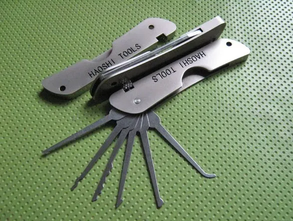 DHgate.com:Pocket Lock Pick Set - JPXS-6 Jackknife Locksmith Tools, 6 ...