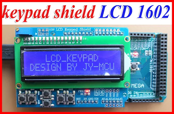 DHgate.com:Programmable Keypad Shield - LCD Display for DIY Electronics ...