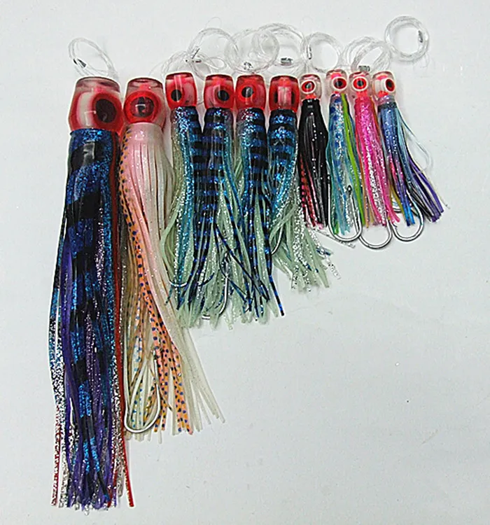 Octopus Skirt Fishing Lure Set: Tuna, Game Fish, Soft Baits - Best ...
