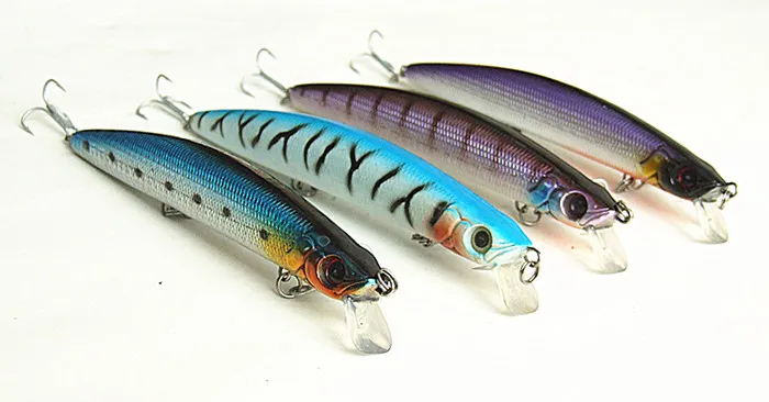 Durable Hard Plastic Minnow Fishing Lure: 28g, 14cm Casting Bait With ...