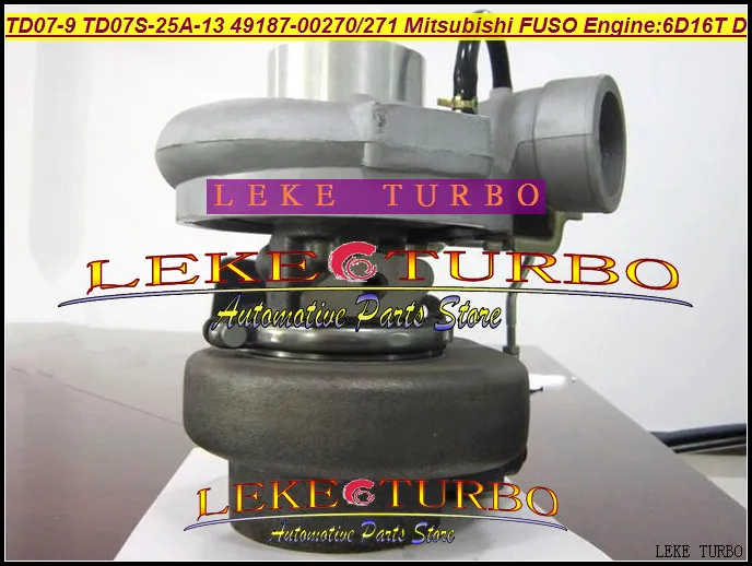 TD07 9 TD07S 25A 13 49187 00271 49187 00270 ME073935 Turbo Turbocharger For Mitsubishi FUSO ...