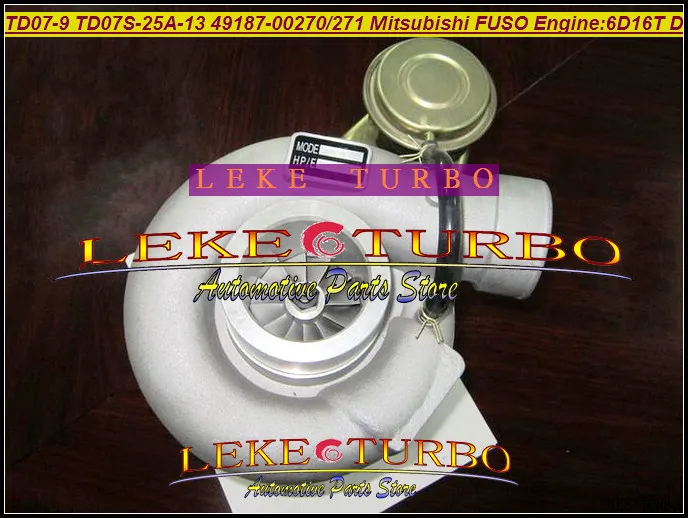 TD07 9 TD07S 25A 13 49187 00271 49187 00270 ME073935 Turbo Turbocharger For Mitsubishi FUSO ...