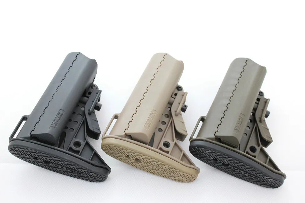 Vltor Style Tactical Rifle Stock High Durability Polymer, Adjustable ...
