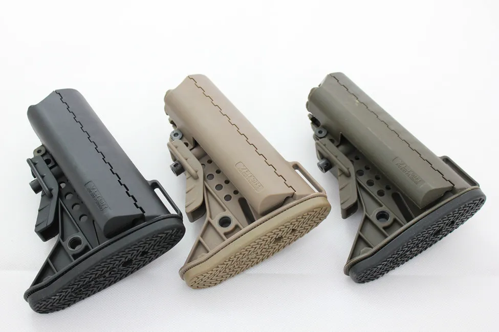 Vltor Style Tactical Rifle Stock High Durability Polymer, Adjustable ...