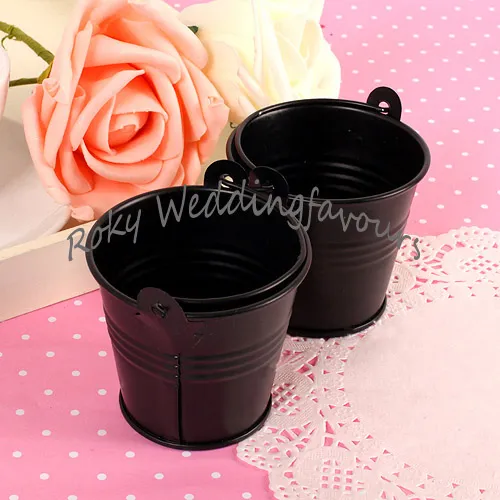 DHL ! Colors Mini Tin Pails Wedding Favors, Mini Bucket Favors,Tin ...