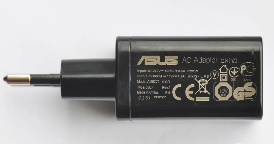 Original 110v Plug Adapter AD8270 For Asus EeePad Tablets Compatible ...