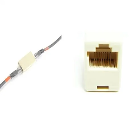 CAT5 Ethernet Network Modular Coupler | RJ45 Female To Female Joiner ...