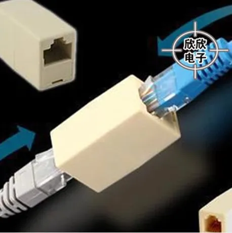 CAT5 Ethernet Network Modular Coupler | RJ45 Female To Female Joiner ...