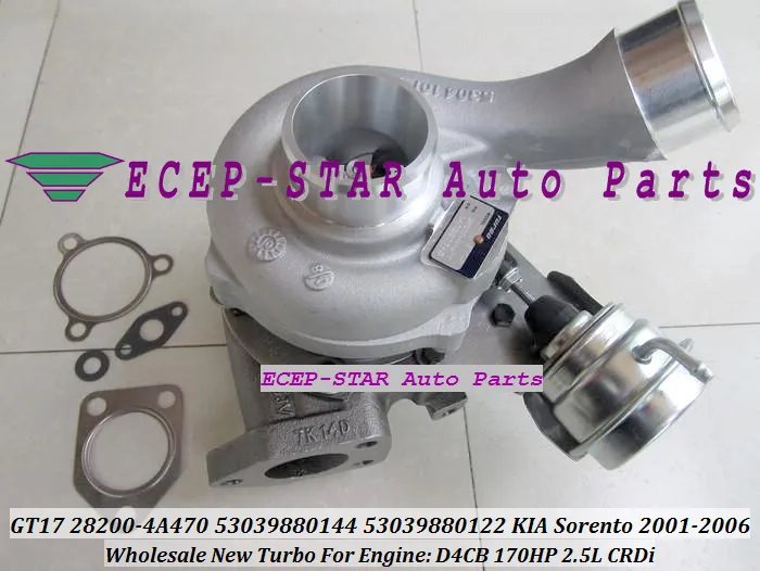 DHgate.com:BV43 Turbocharger Turbine 28200-4A470 for KIA Sorento 2.5L ...